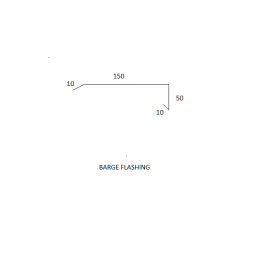 BARGE SOAKER - COLORBOND - GK Online Roofing